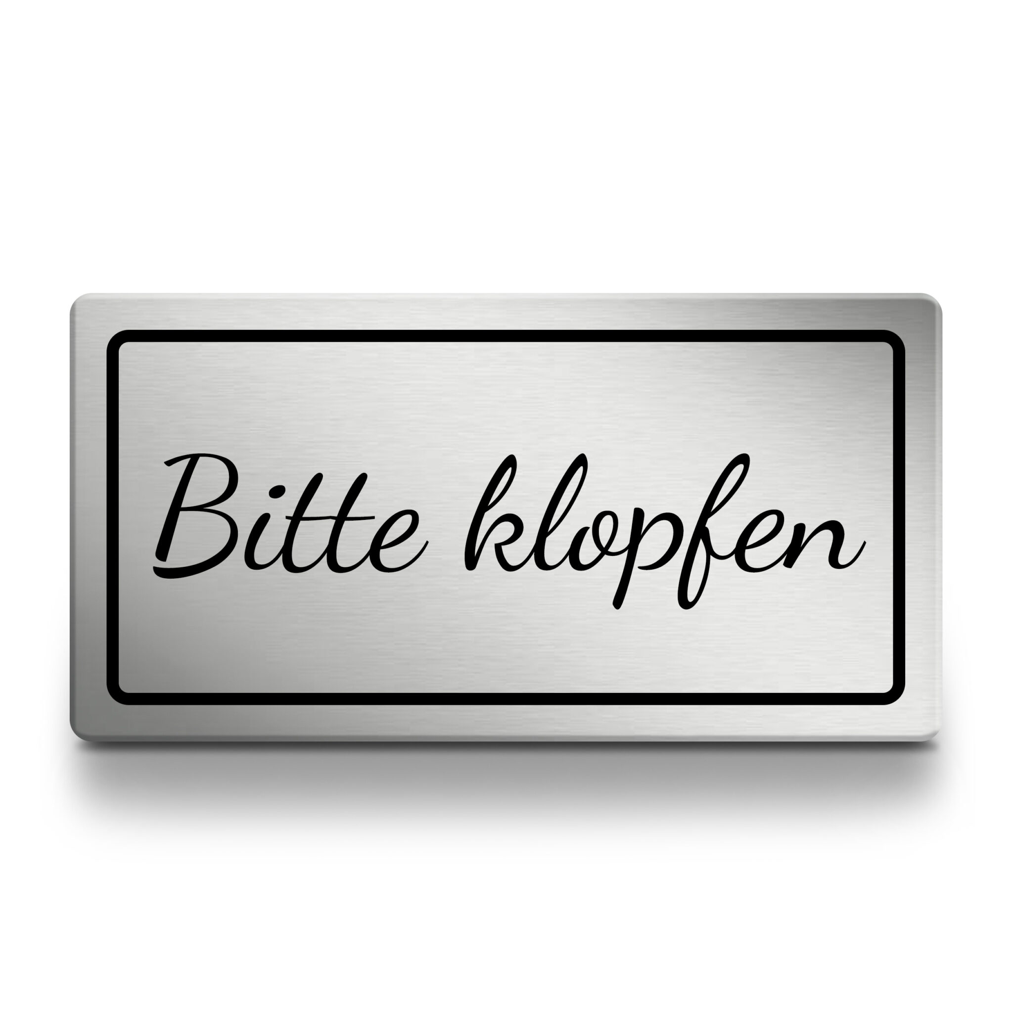 Bitte Klopfen Schild Zum Ausdrucken